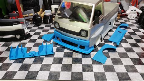 WPL - D12 R3 Wide Body Kit (STL) | R3designz