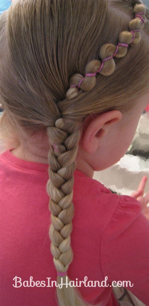 Rubber Band Wraps And Flipped Braids 10 Babes In Hairland