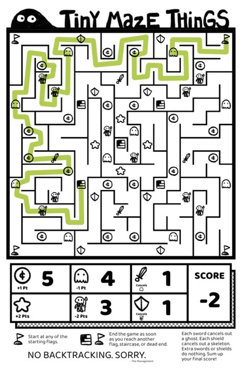 Tiny Maze Things By Shenbot Makes