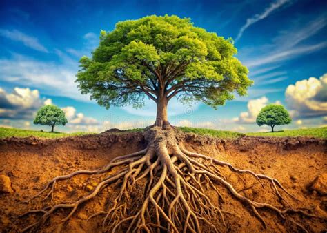 Unveiling Natures Hidden Architecture A Macro Exploration Of Exposed Tree Roots Intertwined