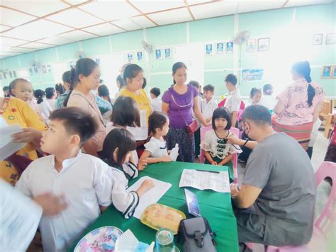 လင်းခေးအခြေခံပညာအထက်တန်းကျောင်း၌ ကျောင်းသား ကျောင်းသူများအား ကိုဗစ် ၁၉