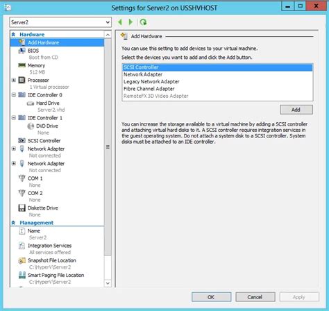 Using Your Host Virtual Machines Running On Private Hyper V Interface Technical Training