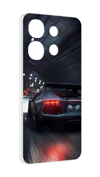 Чехол бампер Mypads для Tecno Spark Go 2023 Bf7 Tecno Smart 7 с рисунком Ламба мужской