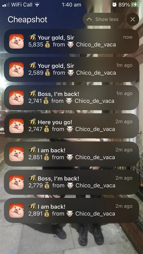 The Spam Notifications Tho Rcheapshot