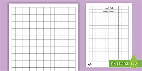 👉 1 5cm Squared Paper Editable Twinkl Maths