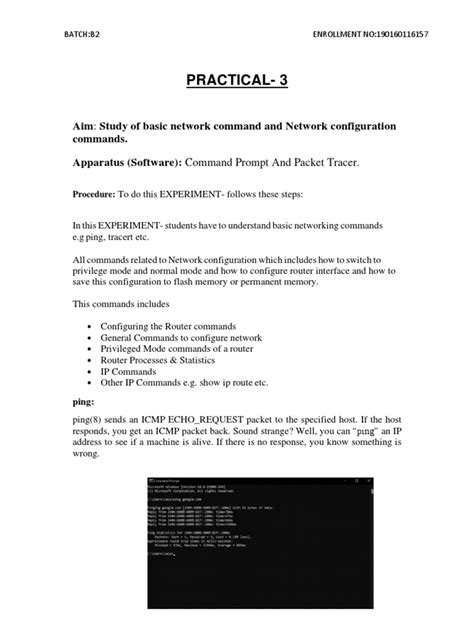 Computer Network Practical 3 Pdf Computer Engineering Internet