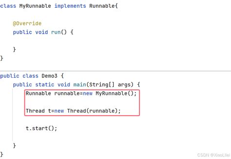 【javaee初阶 — 多线程】使用runnable和thread创建多线程的方法java Runnable 使用 Csdn博客
