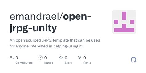 Github Emandrael Open Jrpg Unity An Open Sourced Jrpg Template That