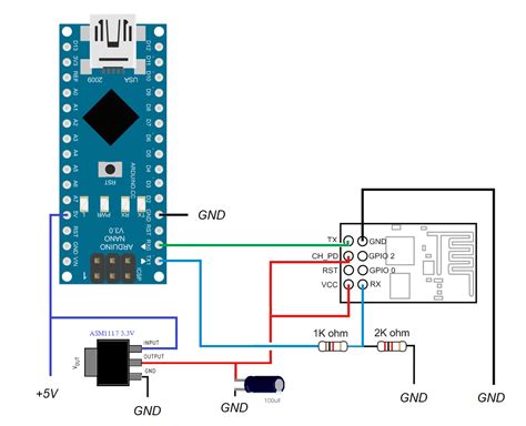 Programming An Esp01 With A Nano Over Serial Rarduino