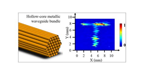 A Low Loss Hollow Core Waveguide Bundle For Terahertz Imaging Under A Cryogenic Environment