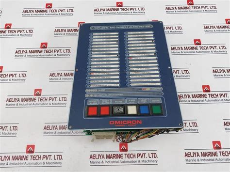 Omicron Je109020 High Level And Overfill Alarm System Aeliya Marine