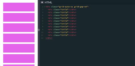 Построение системы сетки с помощью Css Grid
