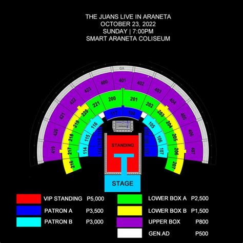 Araneta Coliseum Seats Smart Araneta Coliseum Events And Tickets 2025