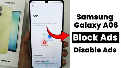 How To Block Ads On Samsung Galaxy A06 Disable Ads Youtube