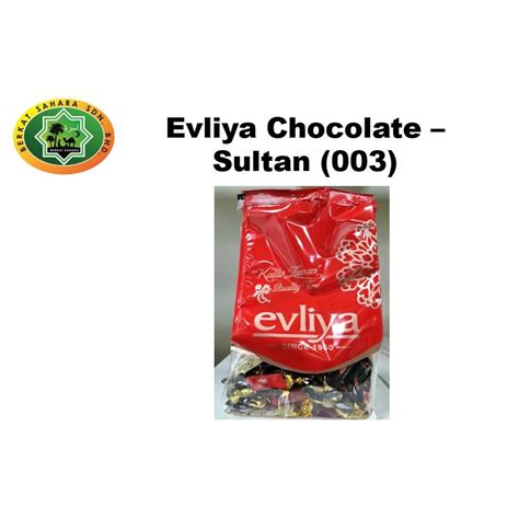 Evliya Sultan Chocolate Candy 1 Packet 1kg 6 Packetsbox 6kg
