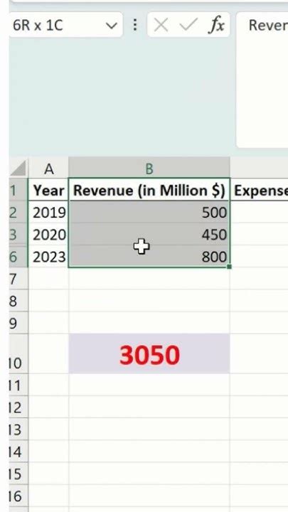 calculate sum for visible cells in excel shorts ytshort viral