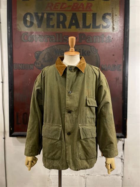 商品紹介 Old Green Canvas Hunting Jacket Suntrap Vintage Outfitters