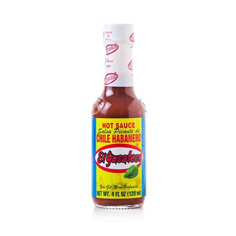 El Yucateco Red Habanero Sauce 120ml 4 Floz Aso