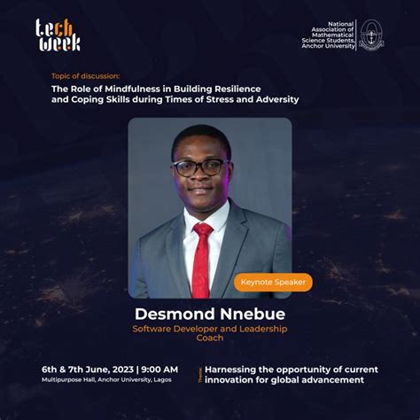 Desmond Nnebue On Linkedin Exciting News 🎊 Ive Been Invited To Speak