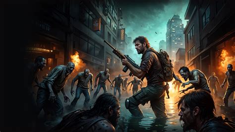 Art De Survie Zombie Ce Jeu De Survie Mélangeant Zombies Et