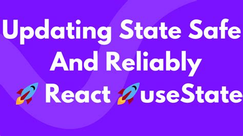 🚀 React Pro Tip Updating State Safely And Reliably 🚀