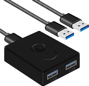 Amazon USB Switcher In Out In Out Bi Directional USB Switch Selector Keyboard