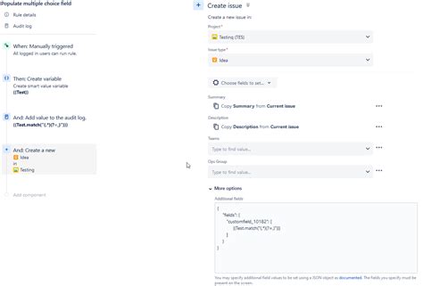 How To Copy Values Between Multiple Choice Fields Via Automation Jira And Jira Service