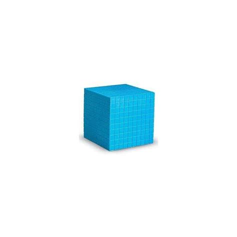 Base Ten Plastic Cube