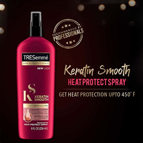 Buy Tresemme Keratin Smooth Heat Protection Shine Spray With Marula Oil