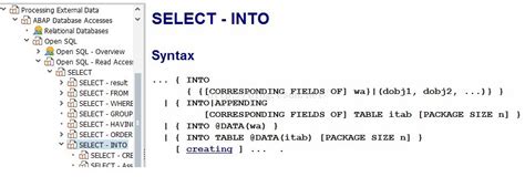 Abap Select Into用法abap Select Into Csdn博客