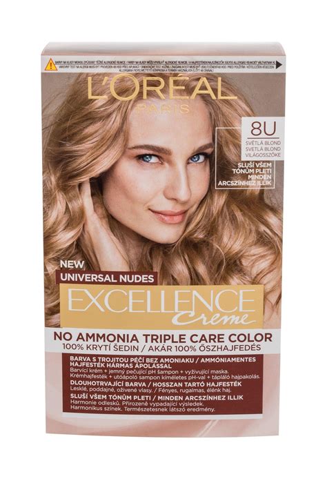 Loréal Paris Excellence Creme Triple Protection Hair Color Moterims