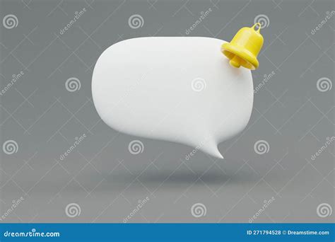 Floating Chat Symbol For Smartphone Application Ui On Orange Background