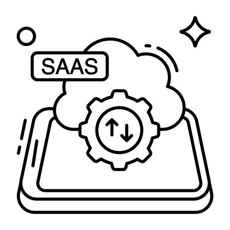 Conceptual Linear Design Icon Of Cloud Setting 36372872 Vector Art At Vecteezy