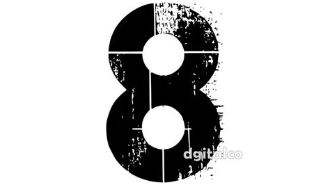 Punk Rock Street Art Number 8 Vector Graphics Pack Svg Ai Eps Png