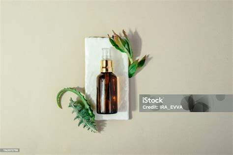 자연 화장품 개념 스킨 뷰티 헬스케어 컨셉 바이오 유기농 세럼 제품 플랫 레이 0명에 대한 스톡 사진 및 기타 이미지 0명 개념 건강관리와 의술 Istock