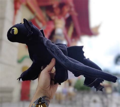 Bj Universal How To Train Your Dragon Night Fury Toothless Plush