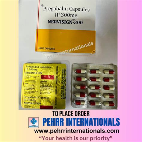 Pregabalin 300 Mg Capsules At ₹ 500 Box प्रीगाबालिन In Nagpur Id