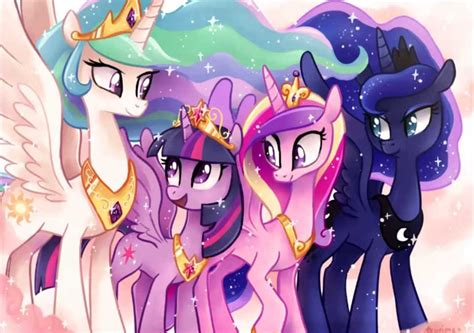 Mlp Princess Celestia Princess Twilight Princess Cadance Princess