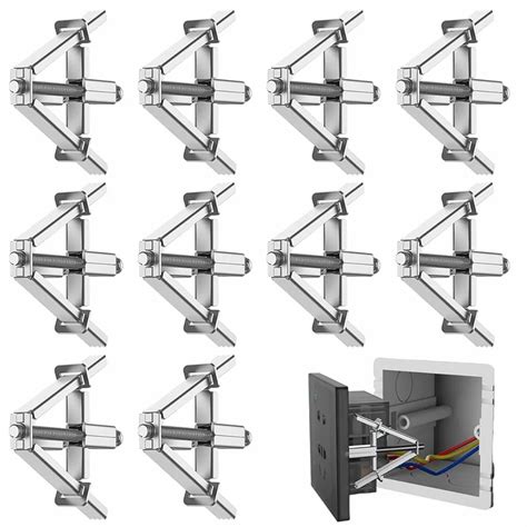 10pcs Highstrength Electrical Box Screws Support Rod For 86 118 Type
