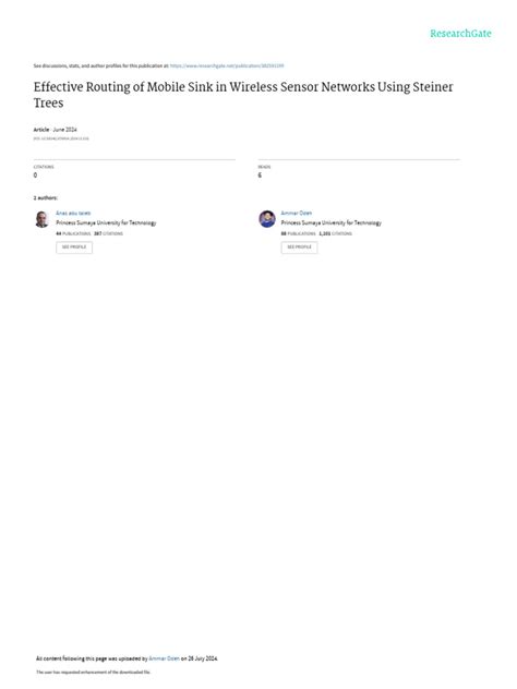Effective Routing Of Mobile Sink In Wireless Sensor Networks Using