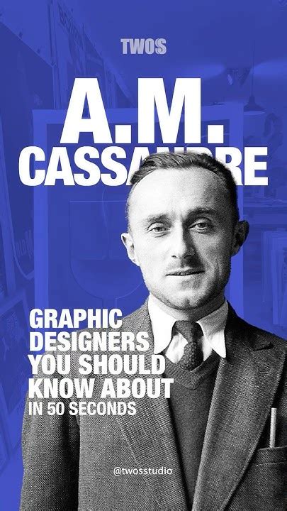Am Cassandre Graphic Designers You Should Know About Youtube