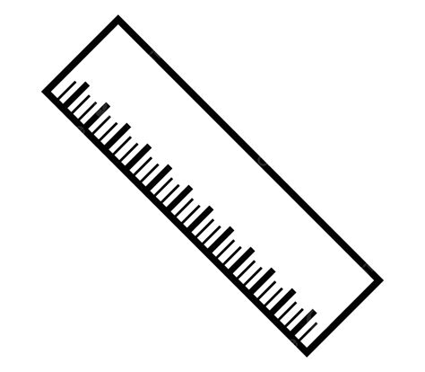 Ruler Icon Straightedge Scale Inch Vector Straightedge Scale Inch Png And Vector With