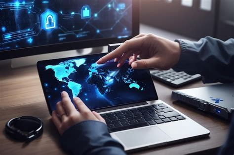 Premium Ai Image Cyber Security Concept Login User Identification Information Security And