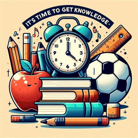 Knowledge Stuff Poster Premium Ai Generated Image