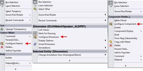 Using The Modify Configurations Table In Solidworks