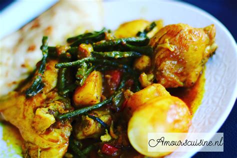 Roti Kip Massala Amours Cuisine