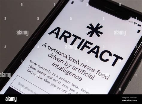 Website Of Artifact Artifactnews Ai Powered Personalized News Feed