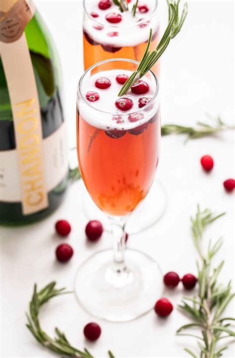 Cranberry Champagne Cocktail Recipe Runner