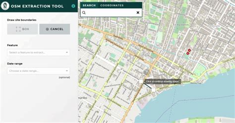 openstreetmap extraction tool generating neighborhood level maps