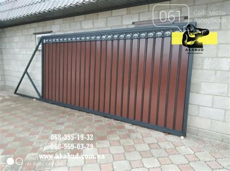 Распашные ворота, откатные ворота, навес, калитка, МАФ - Оголошення на ...